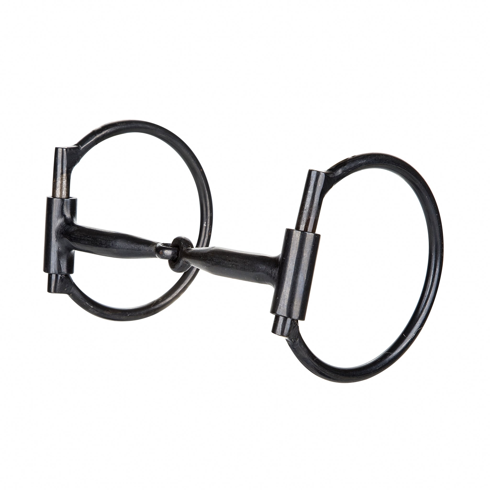 Tabelo Offset Ring Blued Steel Snaffle Bit 5– MiniTack