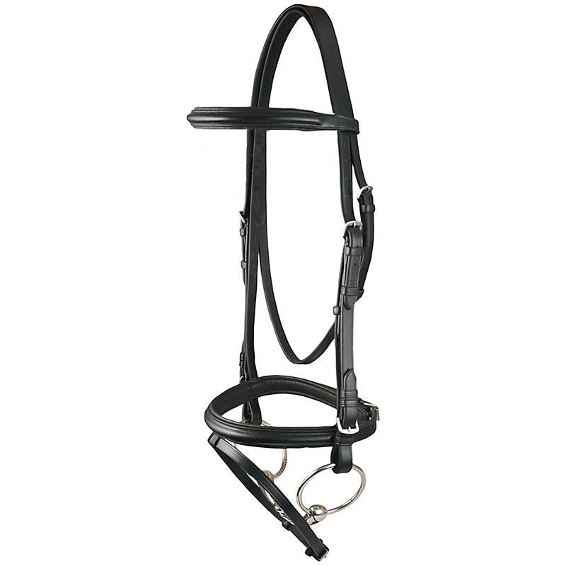 DaVinci Raised Pad Dressage Bridle/Flash– MiniTack