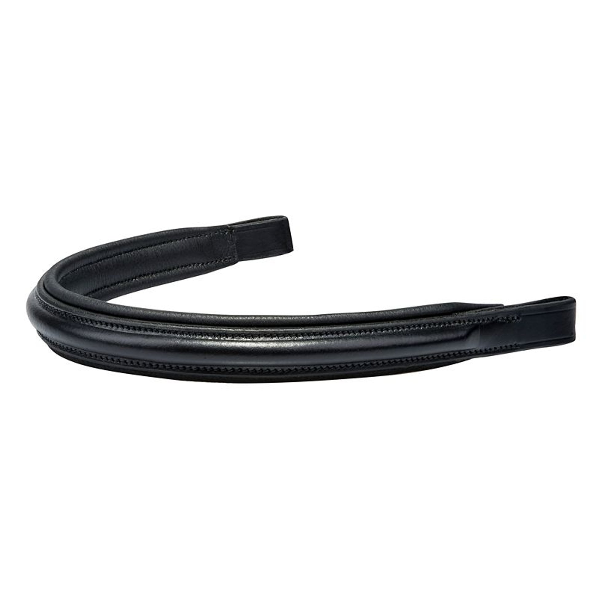 DaVinci Plain Raised Pad Dressage Browband– MiniTack