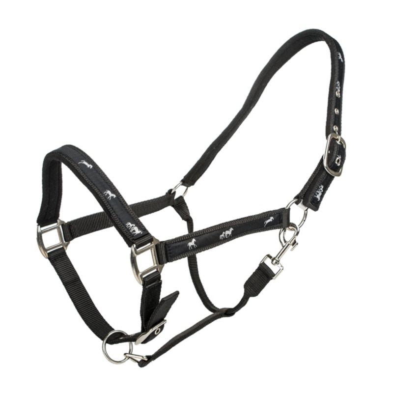 Tabelo Running Horse Halter with Snap– MiniTack