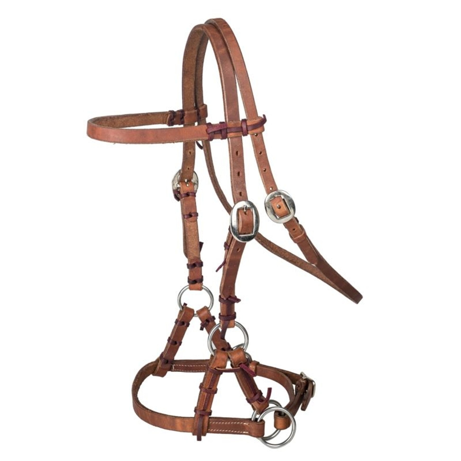 Tabelo Sidepull Brown with Latigo– MiniTack