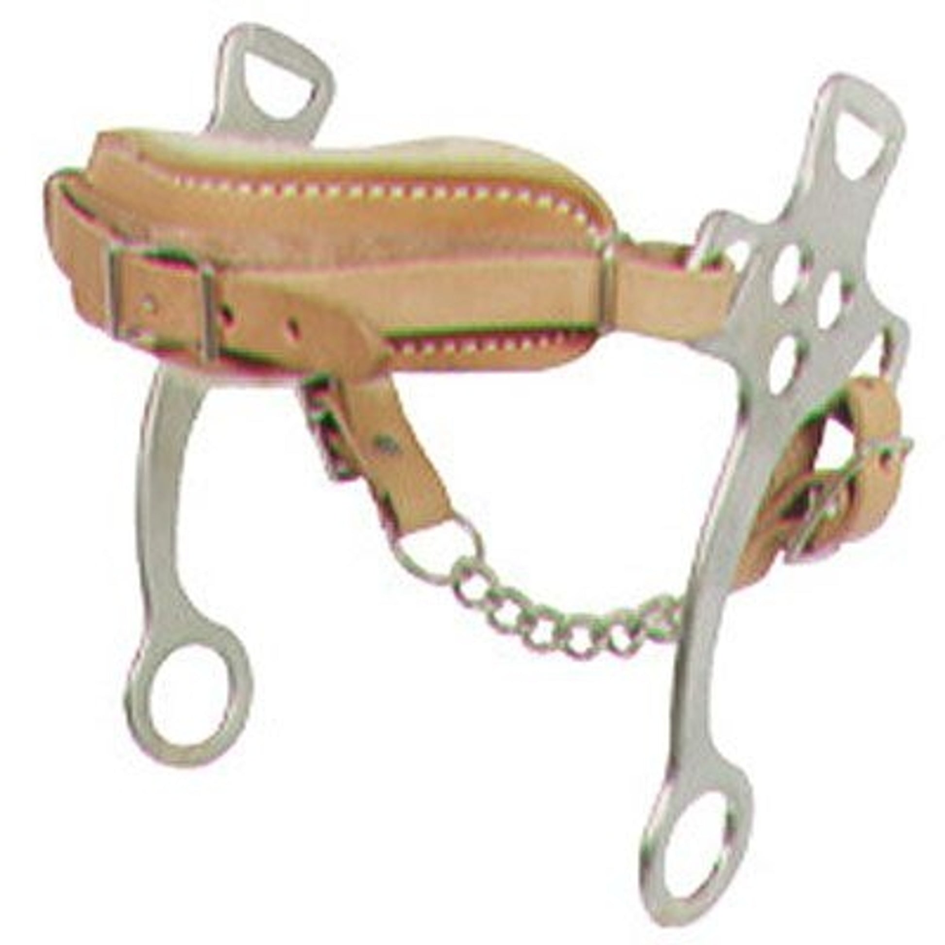 Western CP Fleece Lined Hackamore with Curb Strap– MiniTack